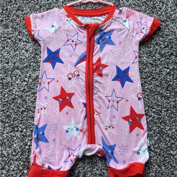Little Sleepies | Pajamas | Little Sleepies Pink Stars And Stripes ...